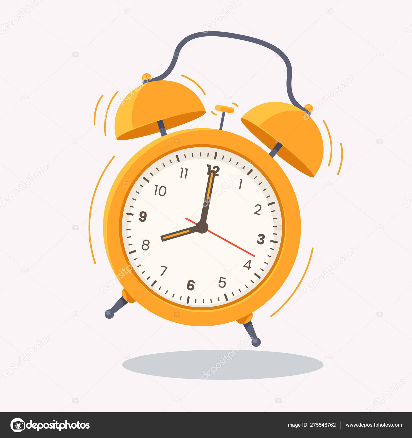 Wecker Klingelt Clipart Flowers