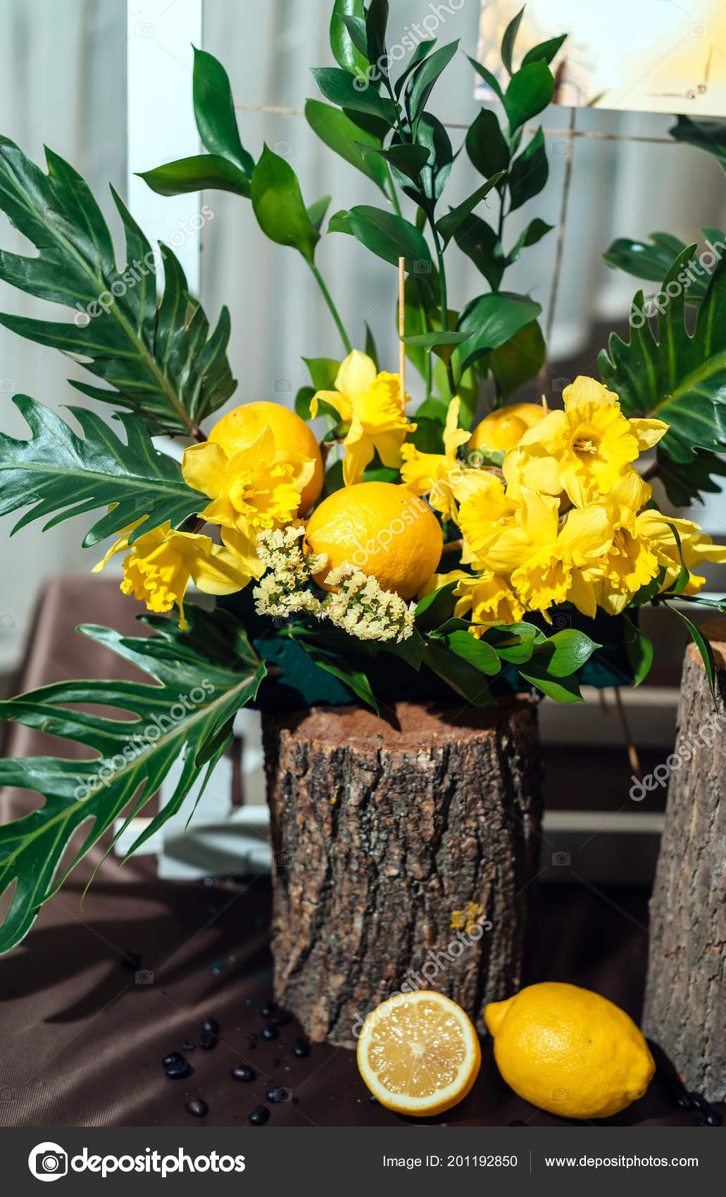 Lemon Flower Arrangements
