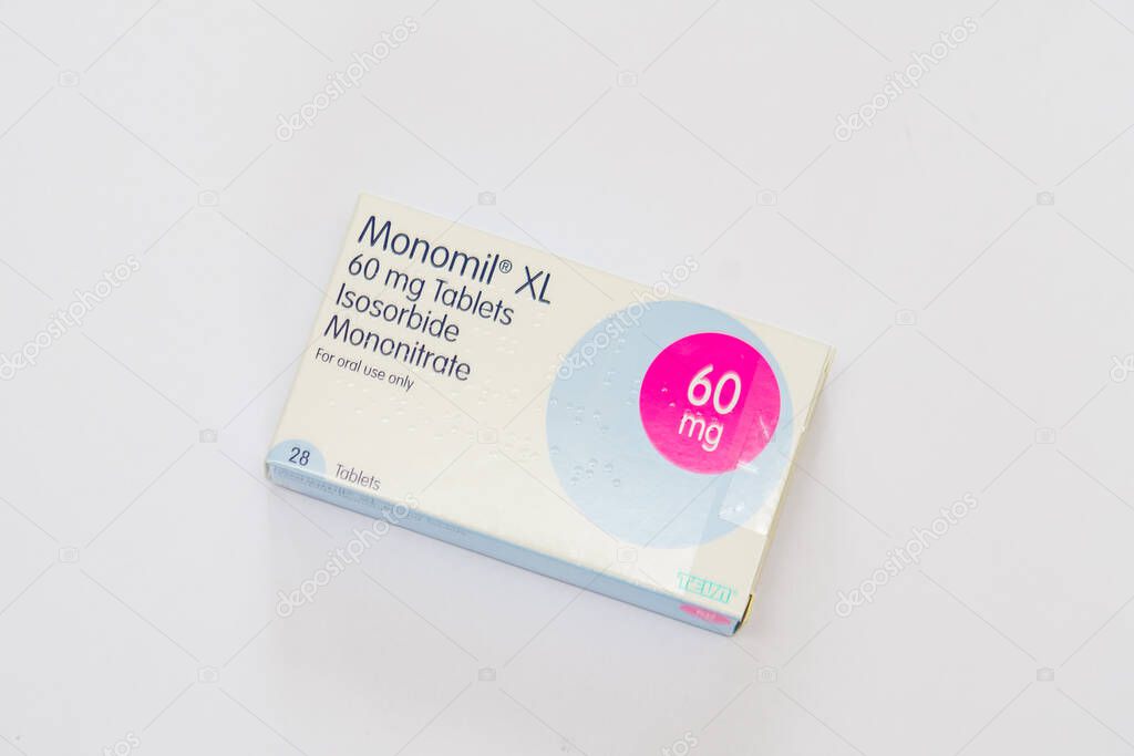 Monomil XL para el tratamiento del dolor de angina 2023