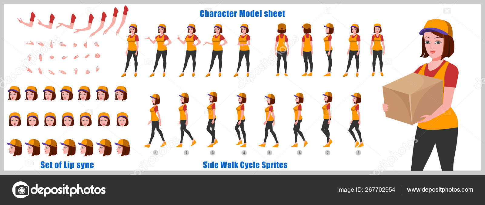 Modelsheet Cartoon Run ArtStation Rai Inazuma Model Sheet (Run Away