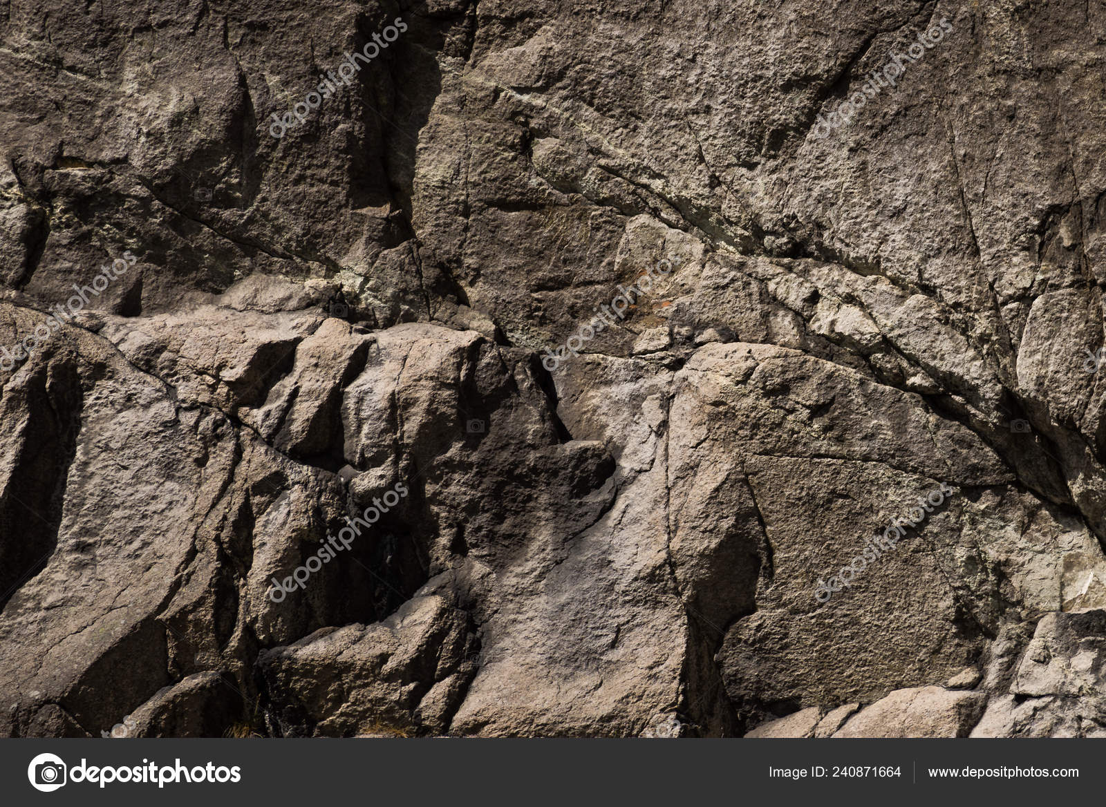 Background Natural Stone Wall Texture Rough Rock Surface Stock Photo by ...