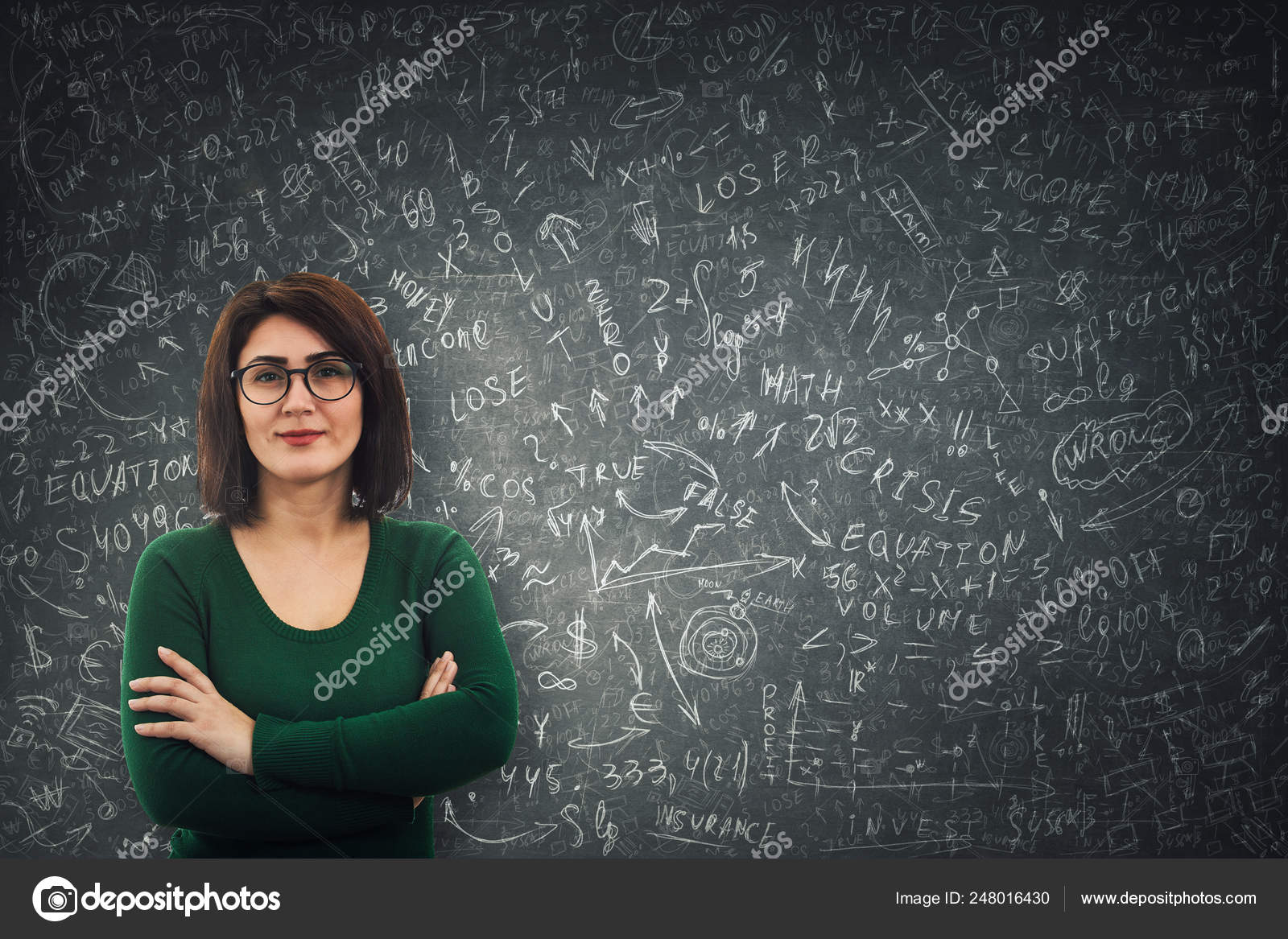 Business woman calculate — Stock Photo © 1StunningArt #248016430