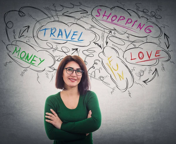 Woman setting goals Stock Photos, Royalty Free Woman setting goals ...