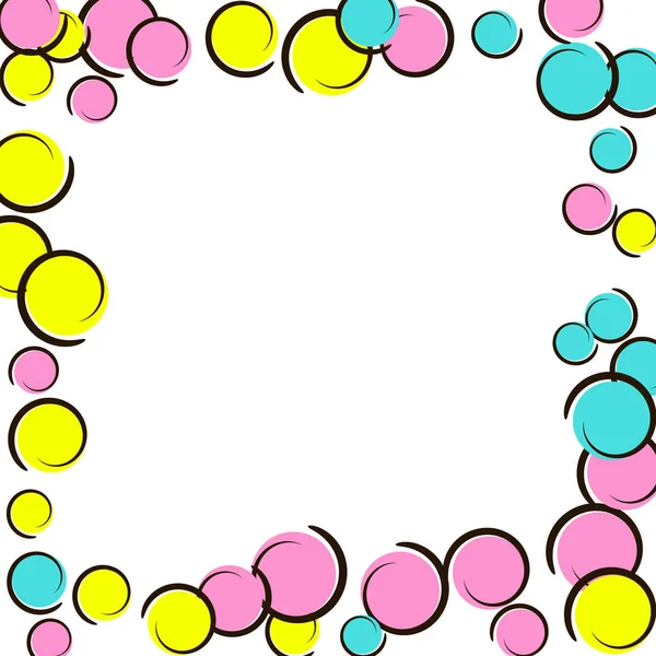 Bubble Gum Clip Art Border Candy Clipart, Sweets Borders, INSTANT