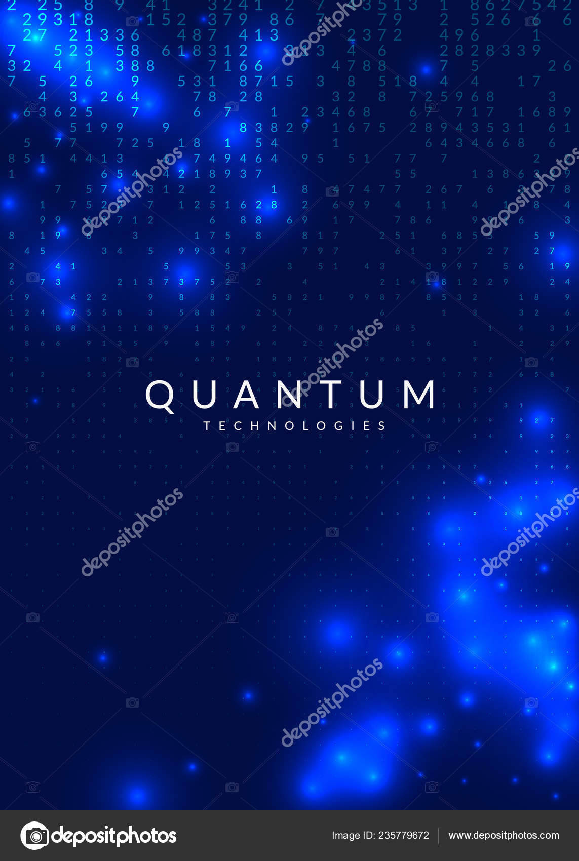 Big data background. Technology for visualization, artificial in Stock ...