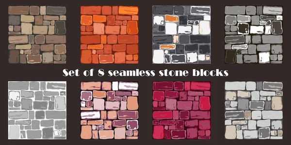 Seamless stone pattern Vector Art Stock Images | Depositphotos