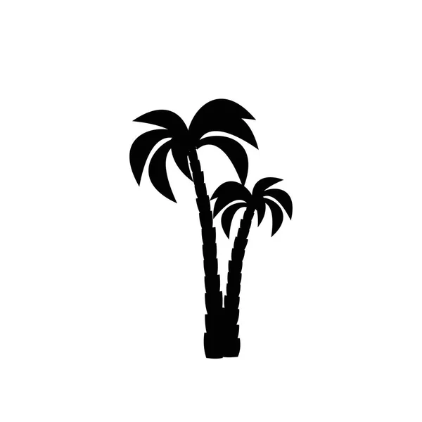 Palmeras iconos de árboles Vector de stock por ©slasny1988 267035000