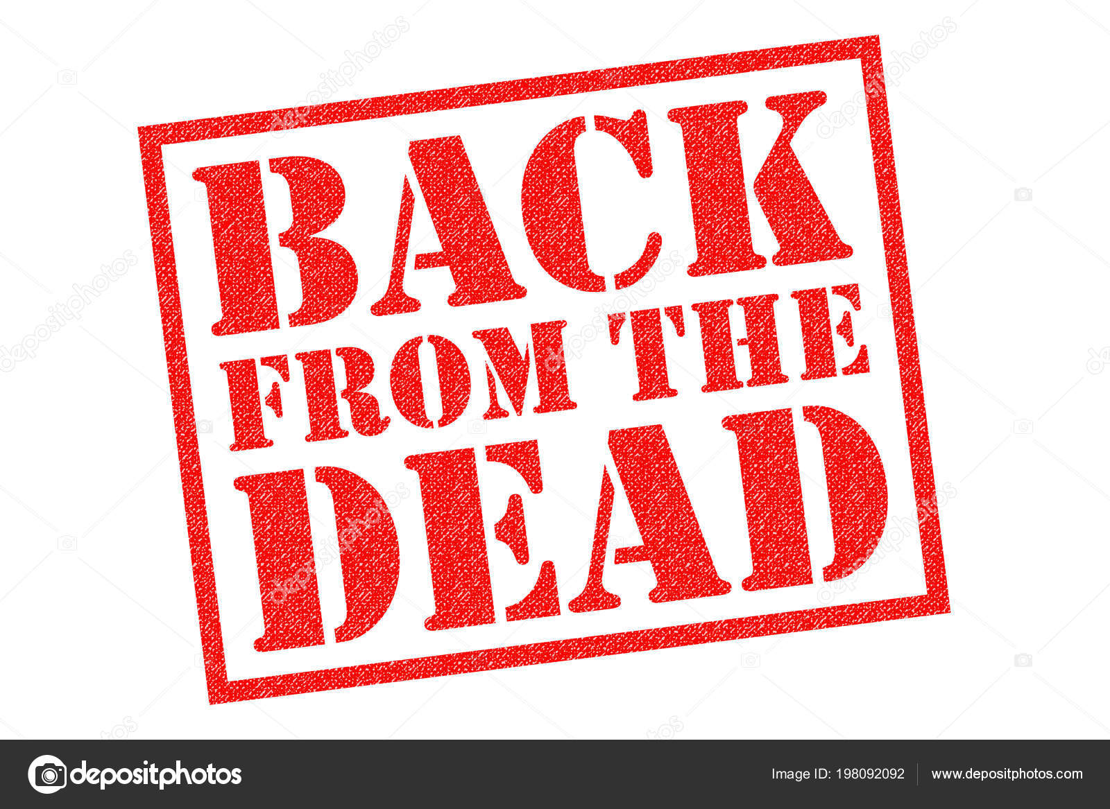 Back Dead Red Rubber Stamp White Background Stock Photo by ©chrisdorney ...