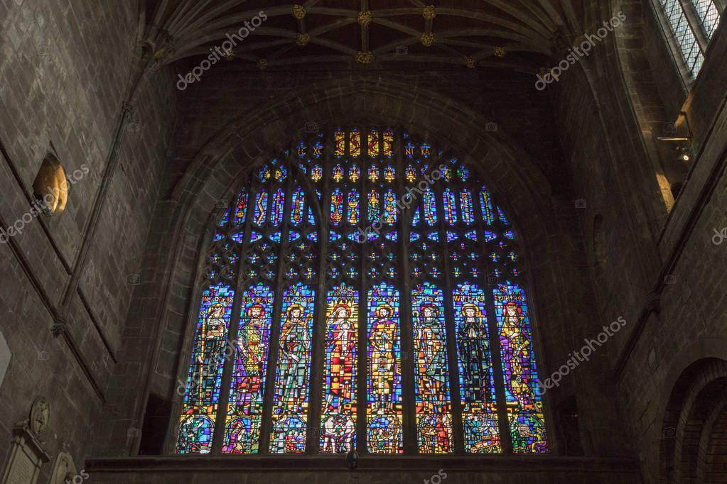 Chester, Reino Unido - 31 de julio de 2018: Una de las hermosas ...