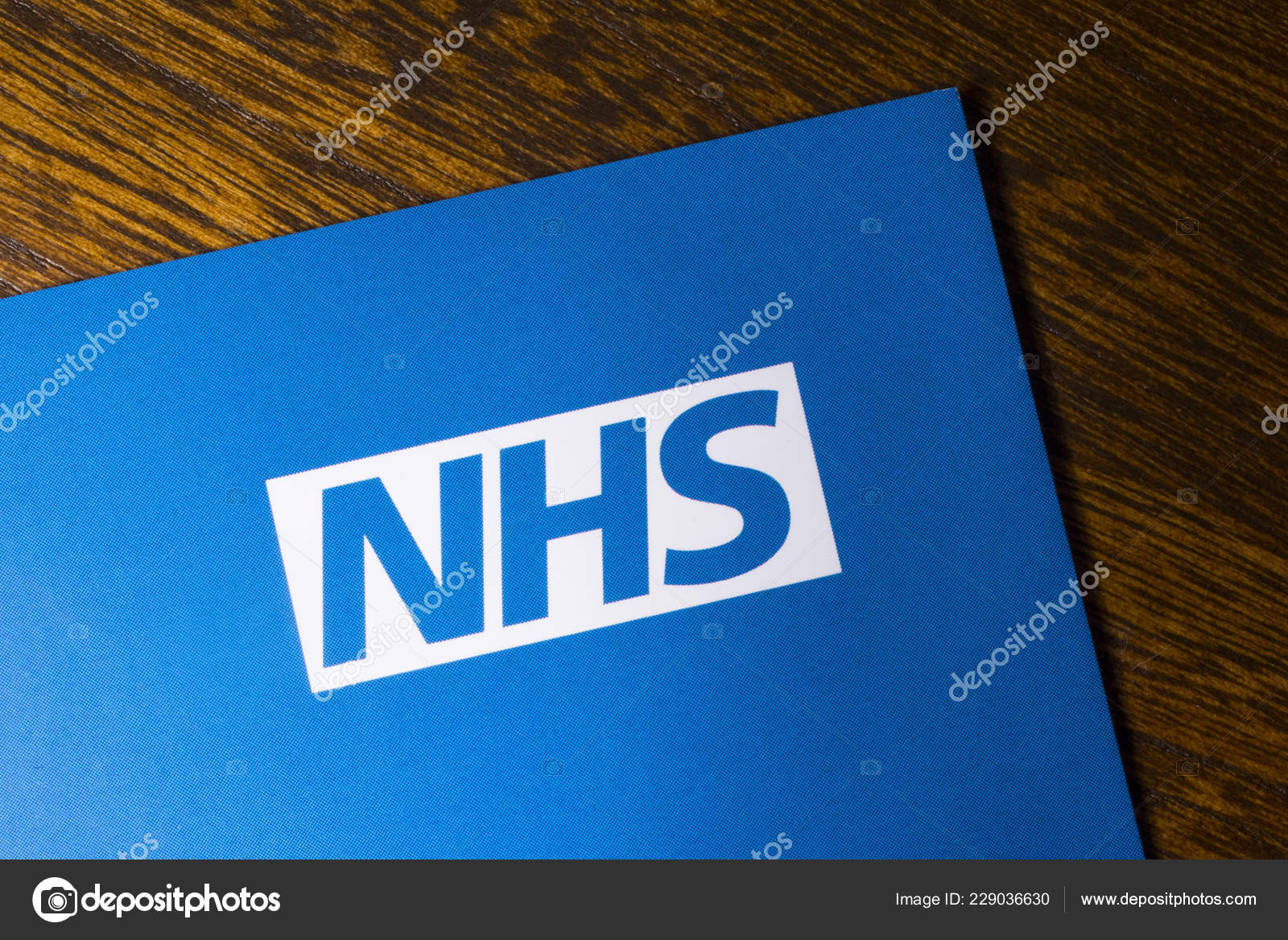 London November 14Th 2018 Close Nhs National Health Service Logo ...