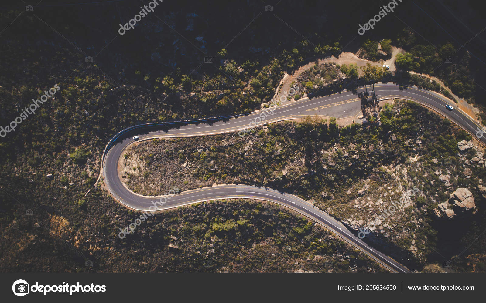 Aerial Panoramic Views Van Rhyn's Pass Nieuwoudtville Overlooking ...