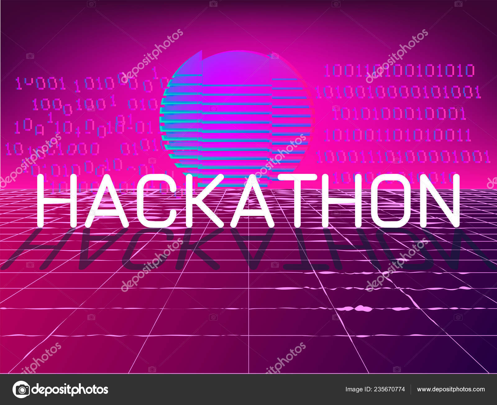 Hackathon event banner Stock Vector by ©DeziDezi 235670774