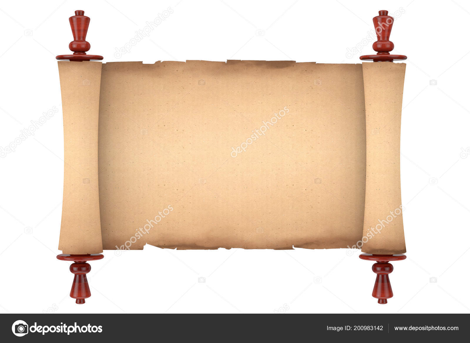 Blank Scroll Background