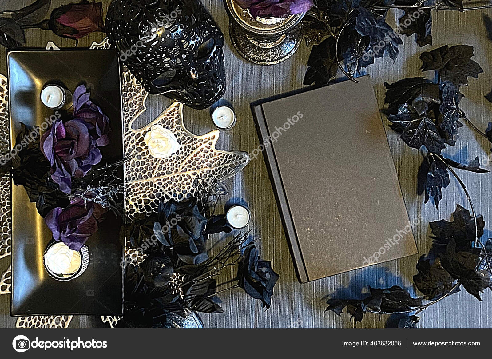 Black Gothic Background