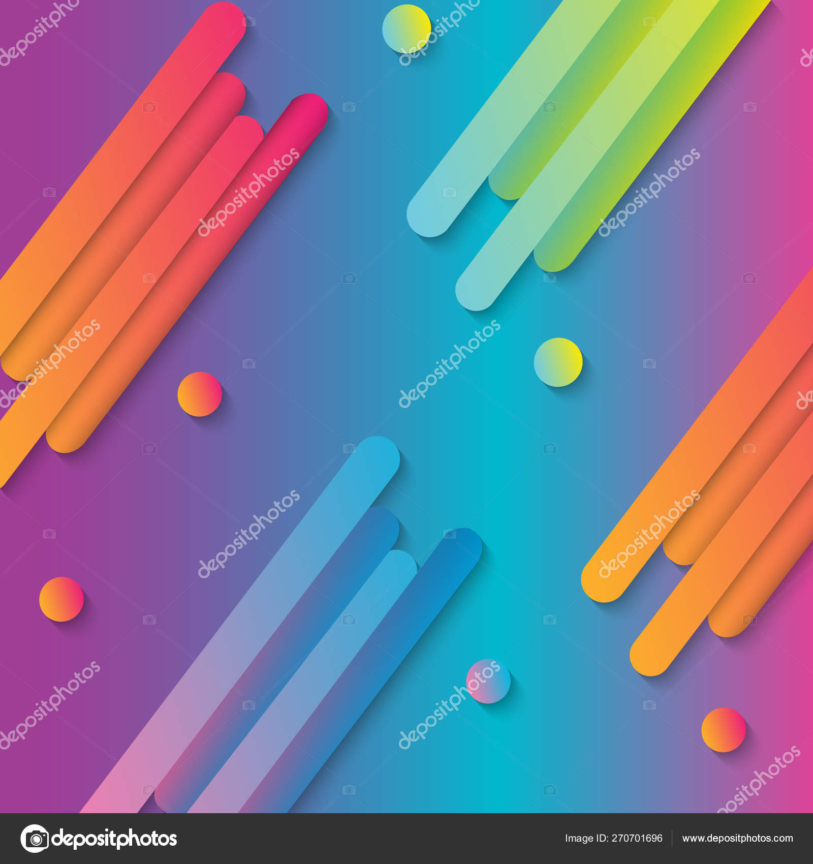Soft color background. Modern screen vector design for mobile app ...