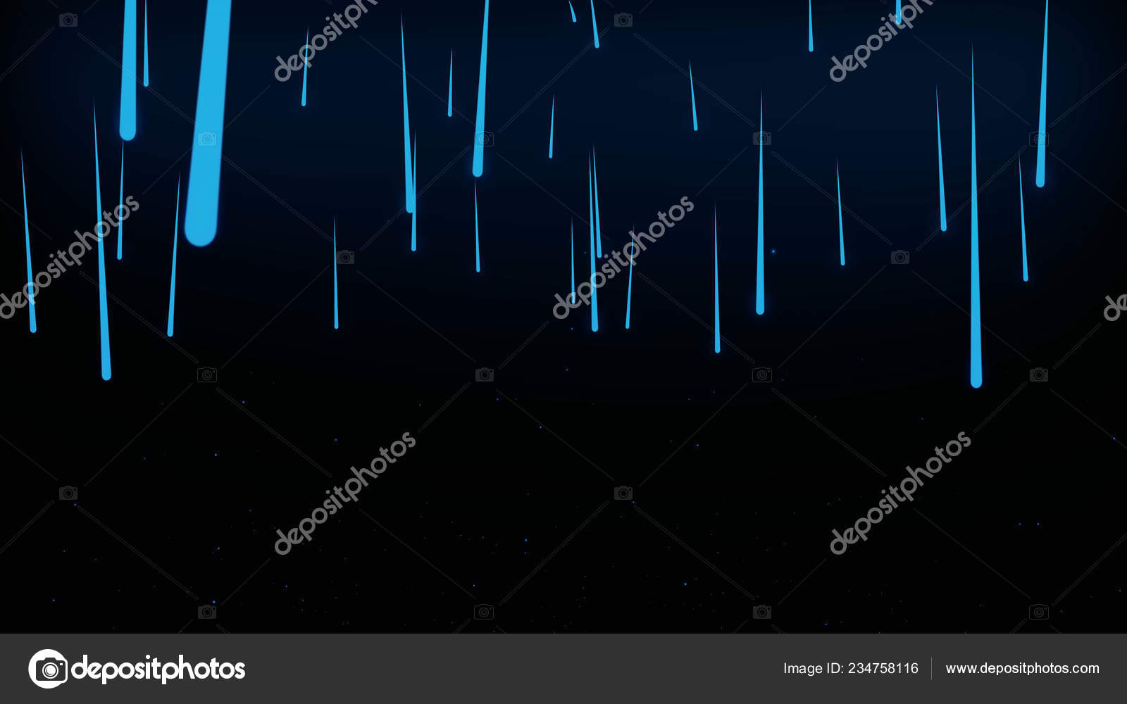 Flying through star fields in deep space. Magic flickering dots or ...