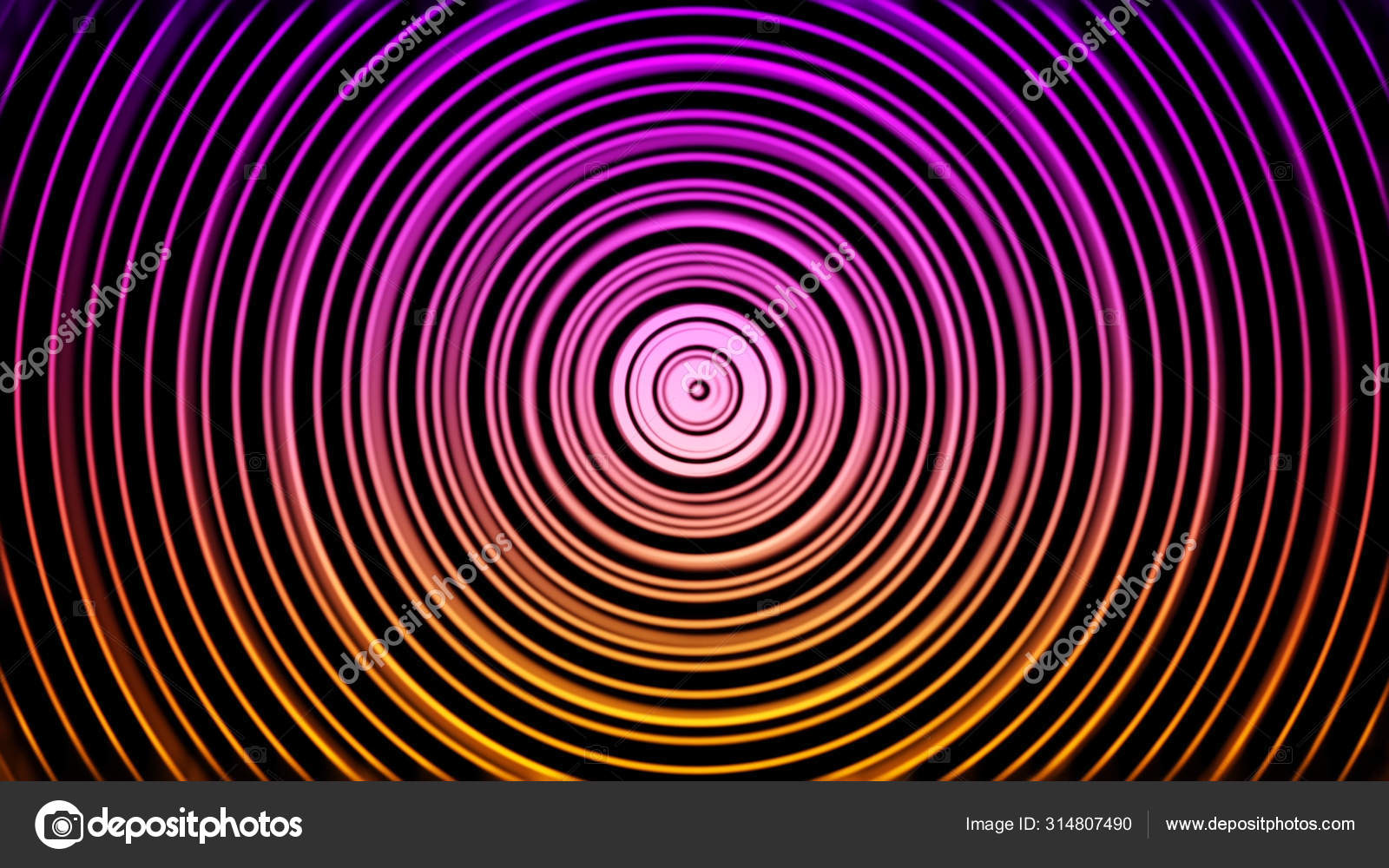 Colorful Hypnotic Spiral
