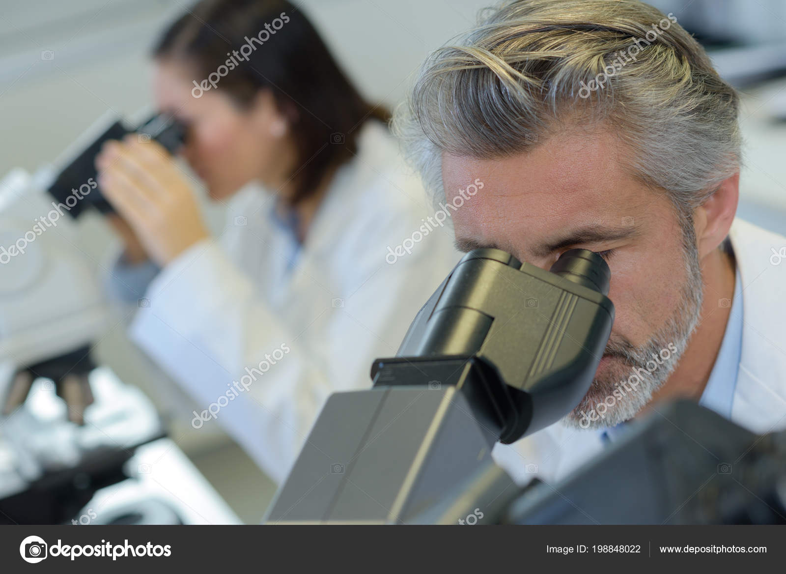 Looking Microscope Stock Photo by ©photography33 198848022