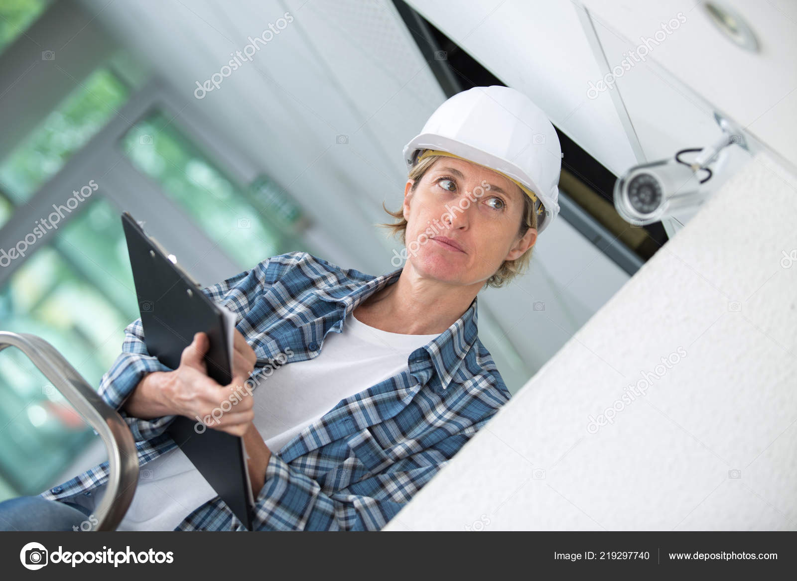 Cctv Inspector Inspect Stock Photo by ©photography33 219297740