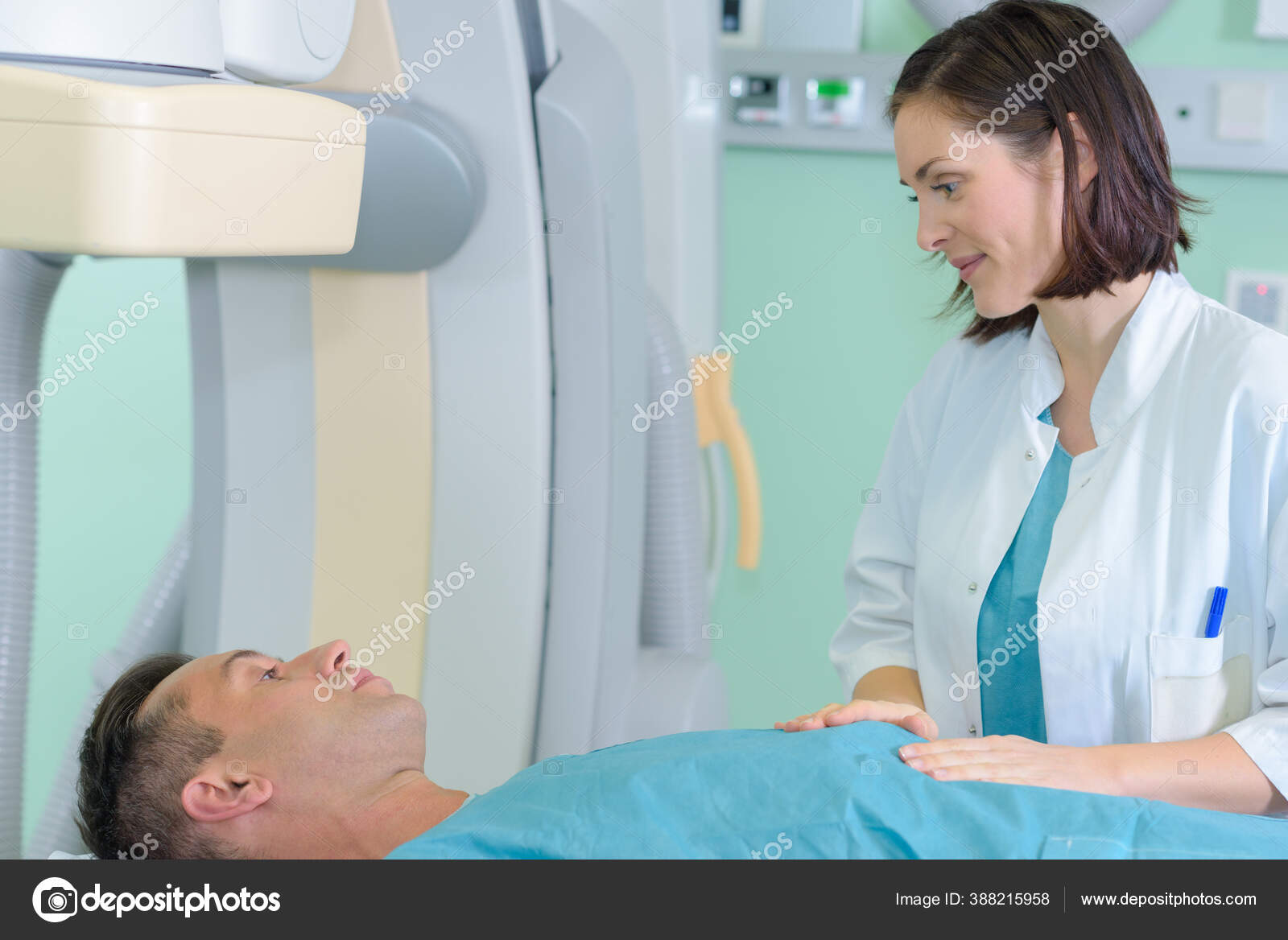Patient Undergoing Mri Scan Hospital Stock Photo by ©photography33 ...