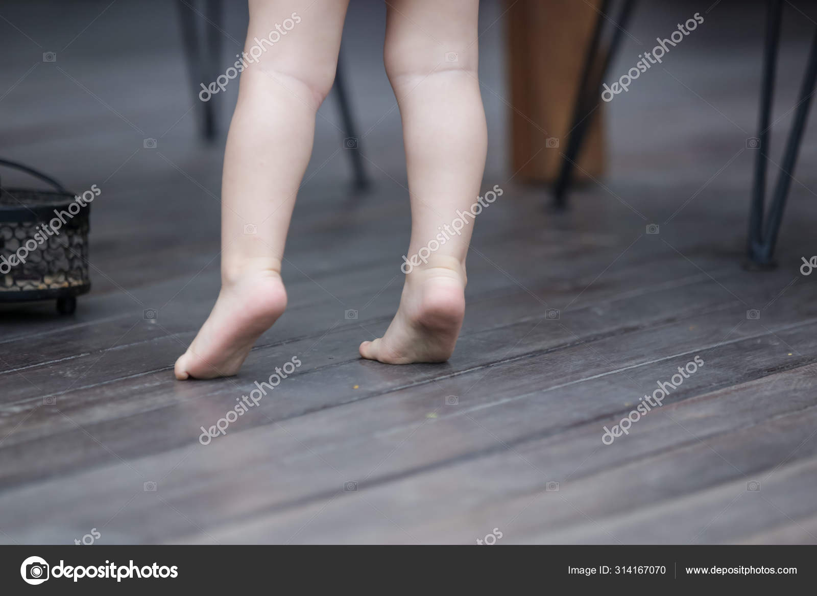 Little Girl Tippy Toes