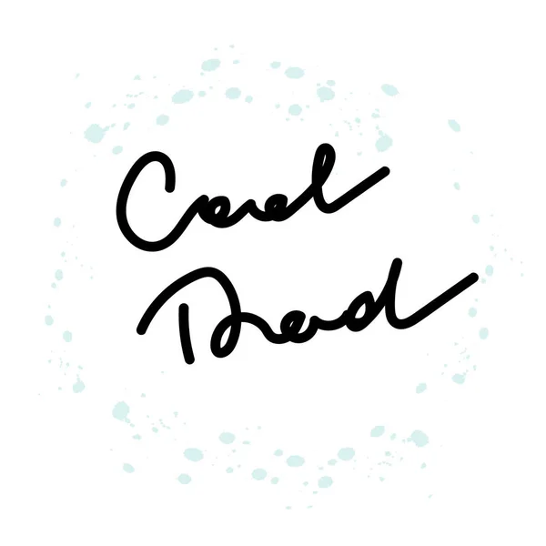 Hand lettering Cool Dad. Illustration for father's day. Great for ...