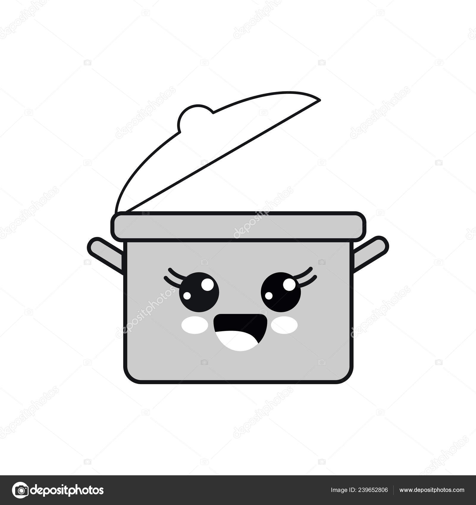 Cooking Pot Silhouette