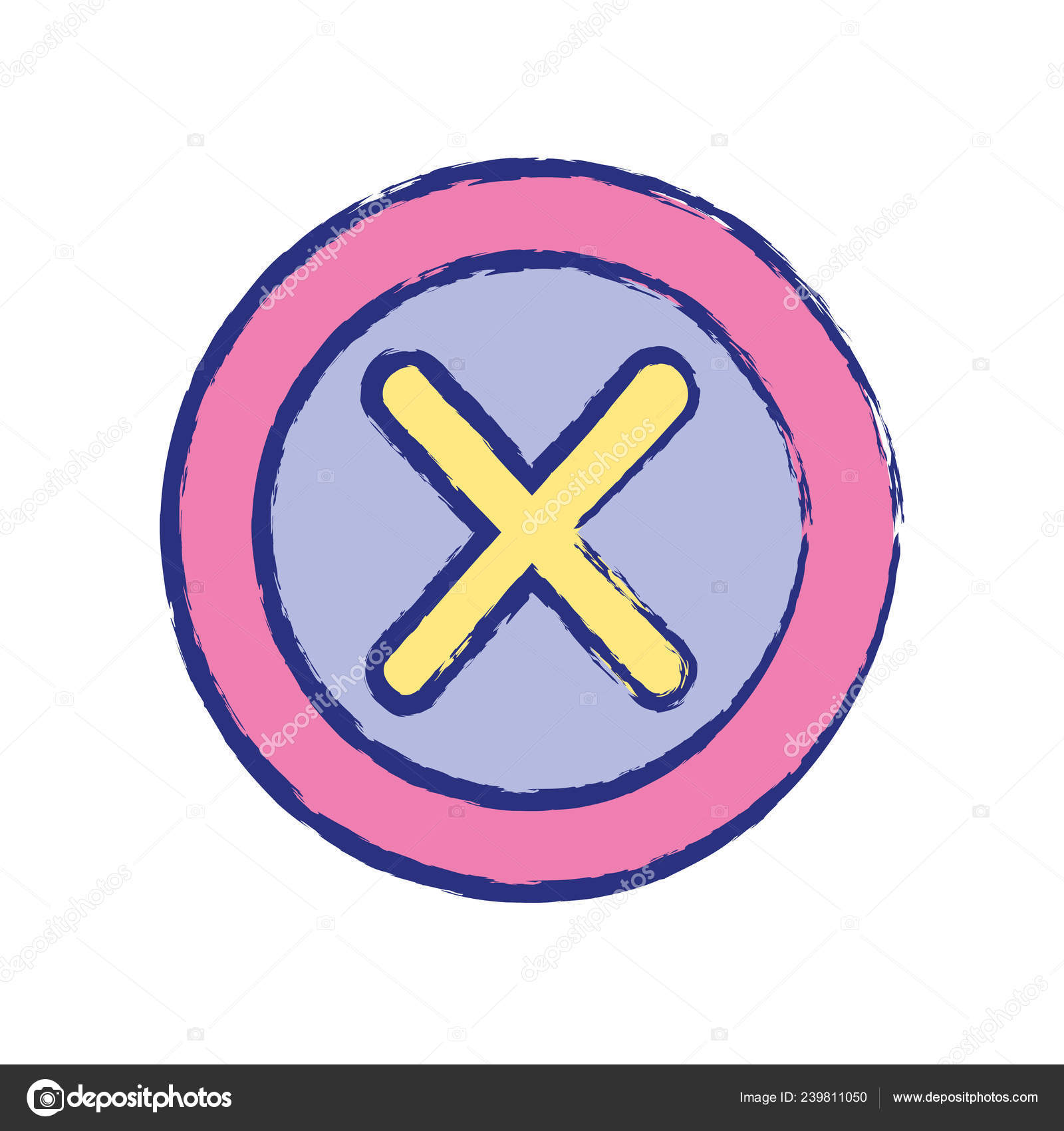 Bad Symbol Icon Mobile Sign Vector Illustration Stock Vector by ...