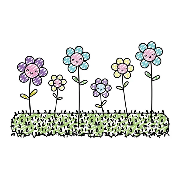 13,520,994 Happy flowers cartoon Vector Images | Depositphotos
