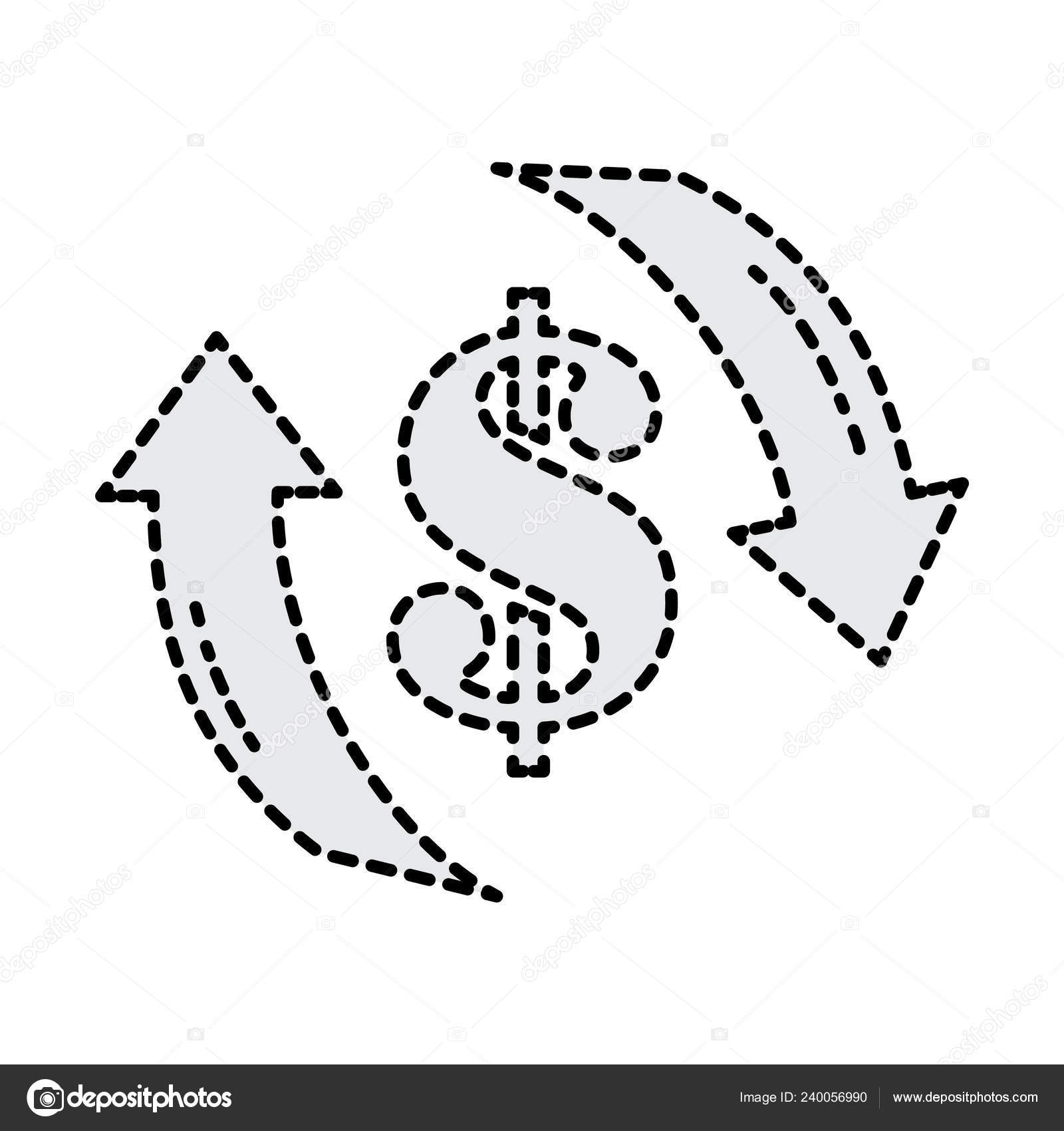 Money Sign Vector Illustration Stock Vector by ©stockgiu 240056990