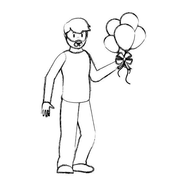 Happy man coloring pages ภาพเวกเตอร์สต็อก Happy man coloring pages ...