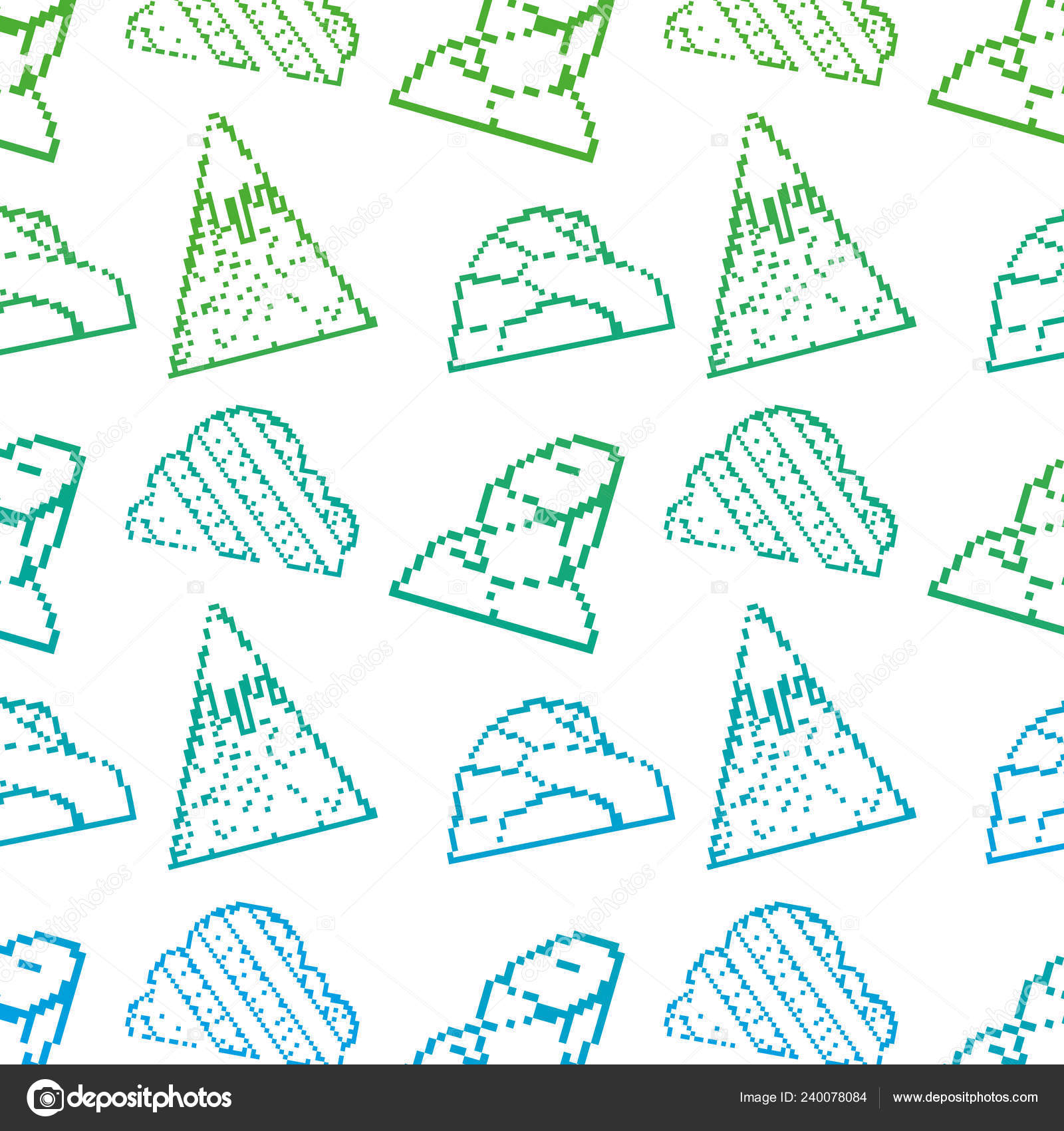 Línea Degradada Textura Roca Con Arbusto Planta Fondo Vector ...