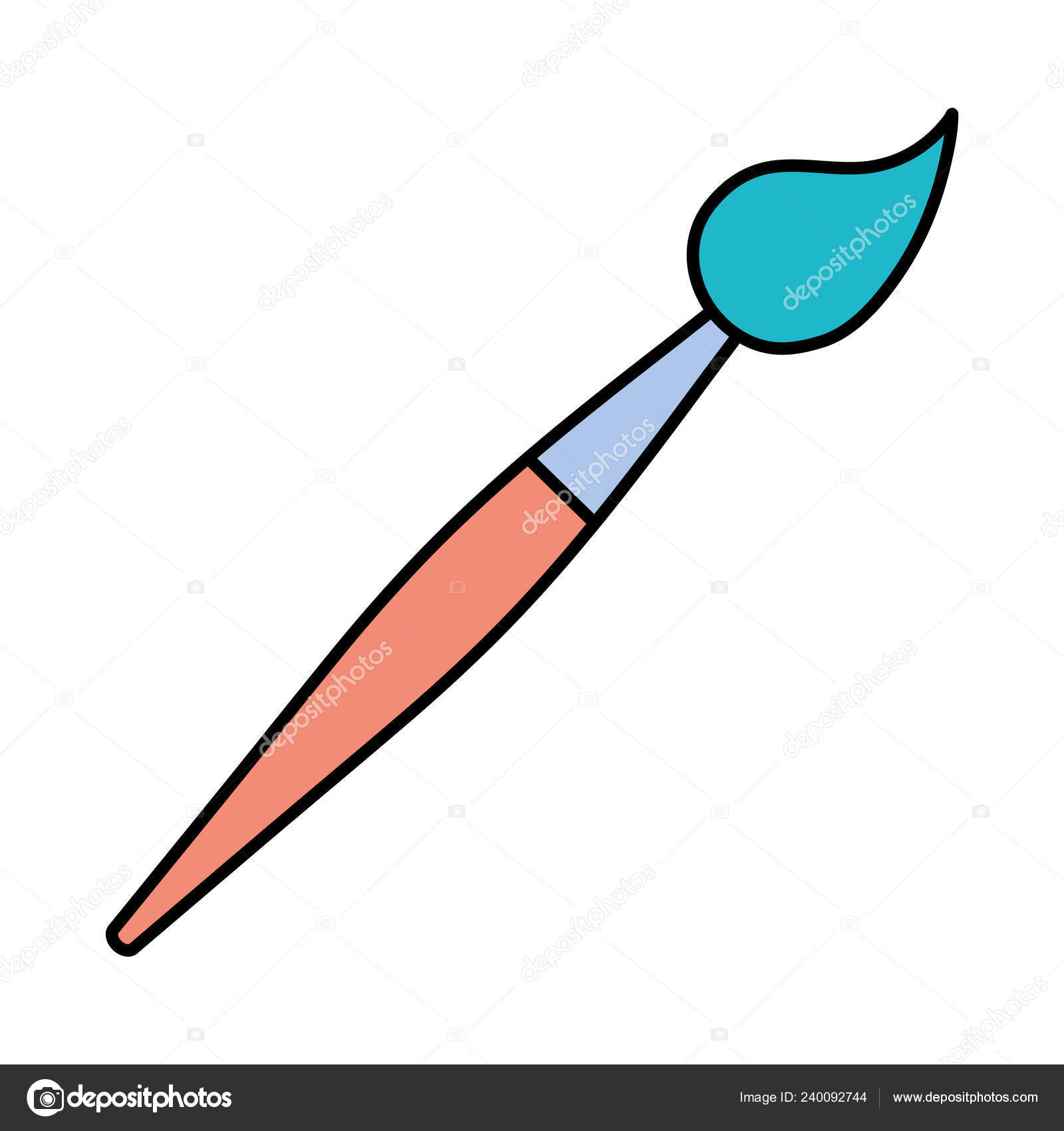 Pensel Tegning Pensel, Reparation, Stykke, Værktøj, Tegning, Skitse,