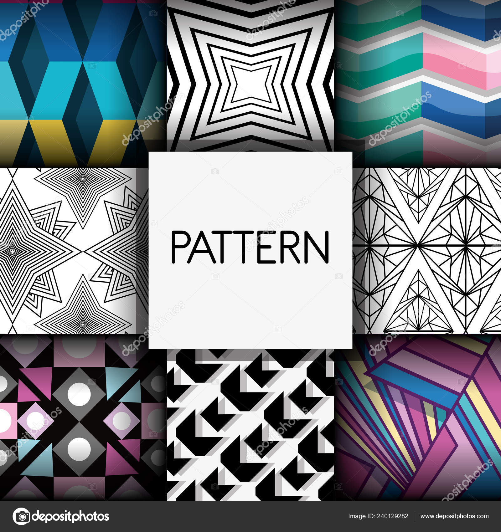 Graphic Seamless Pattern Background Design Vector Illustration Stock ...