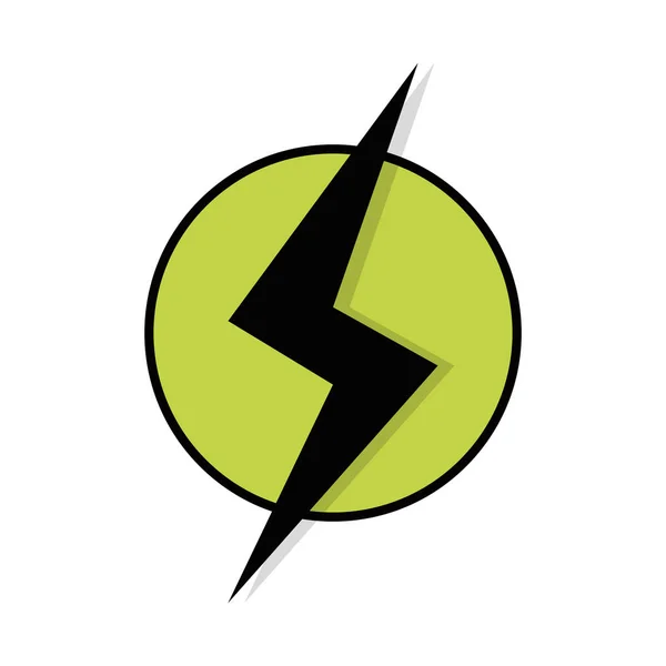 Energy Hazard Sign Electrical Warning Vector Illustration Stock Vector ...