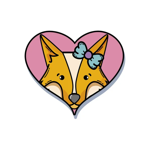 18,552,325 Fox heart Vector Images | Depositphotos