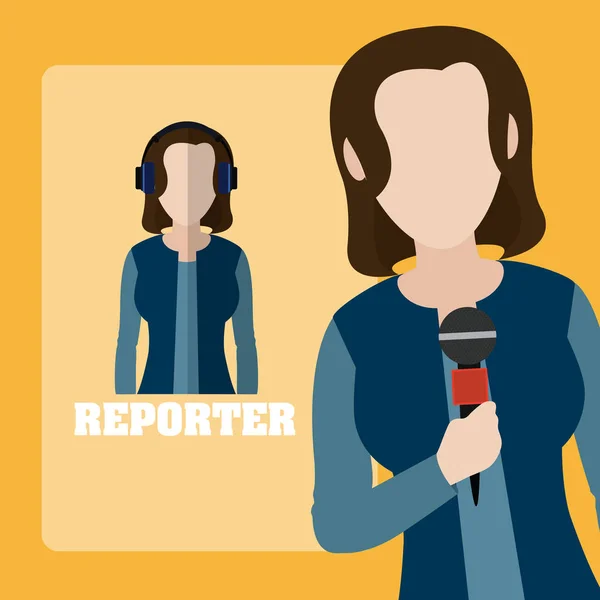 Journalism and journalist Stock Vector by ©stockgiu 247734716