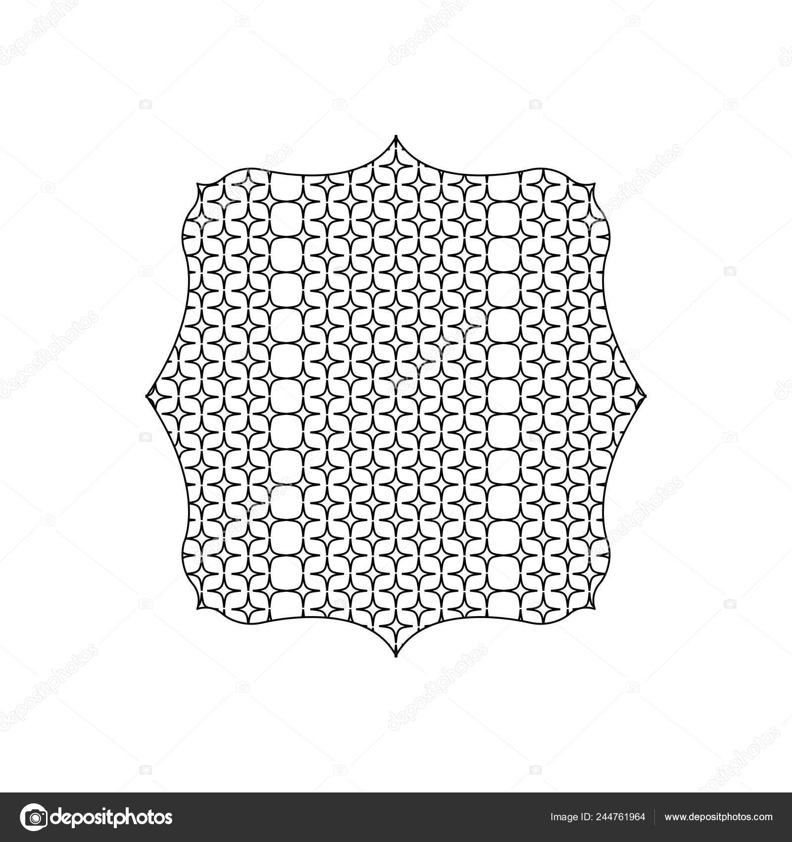 Line Square Graphic Seamless Creative Background Decoration Vector ...