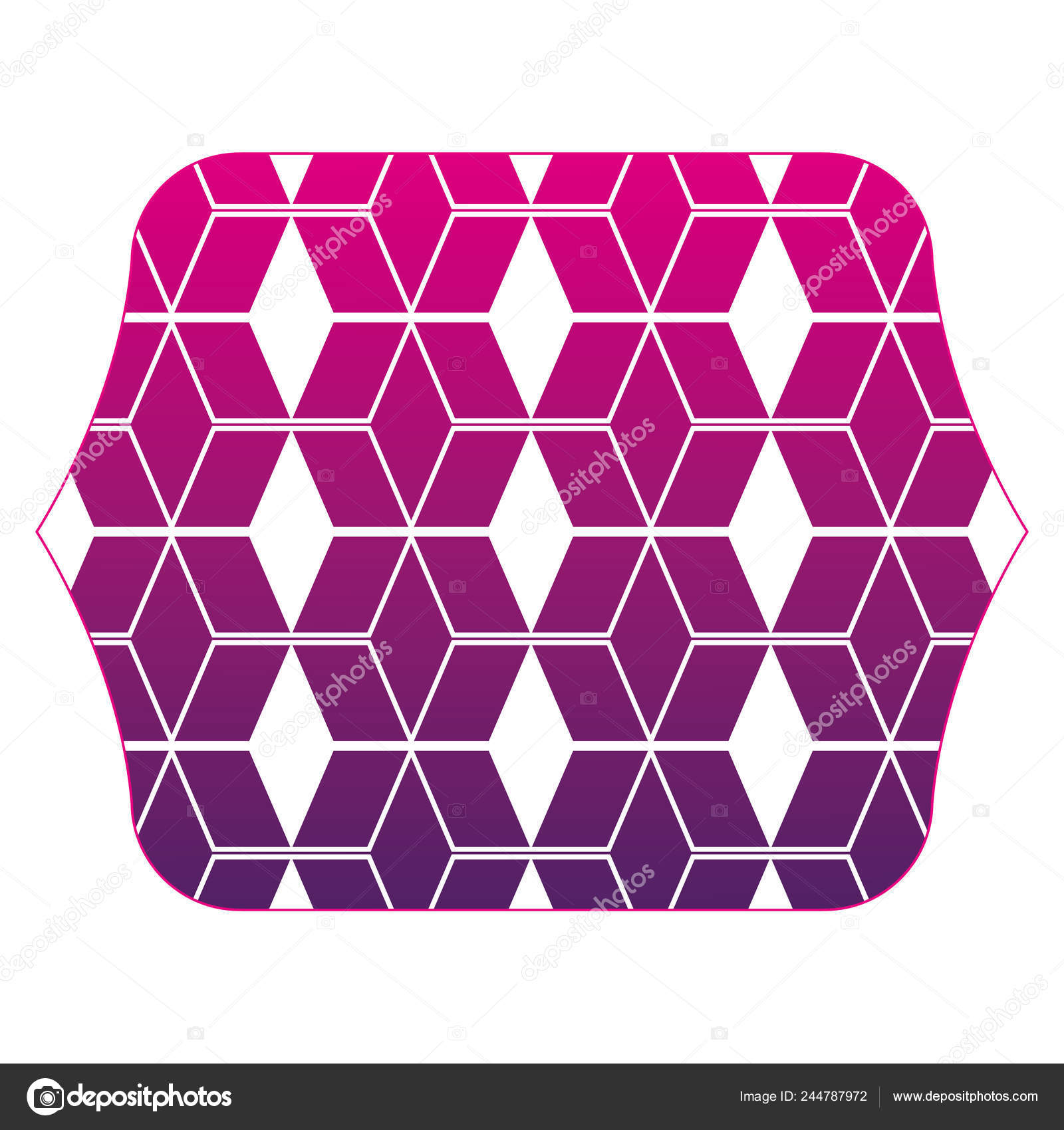 Silhouette Rectangle Pattern Geometric Shapes Background Decoration ...