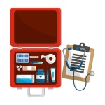 Isolated medical kit design Stock Vector Image by ©stockgiu #247665032