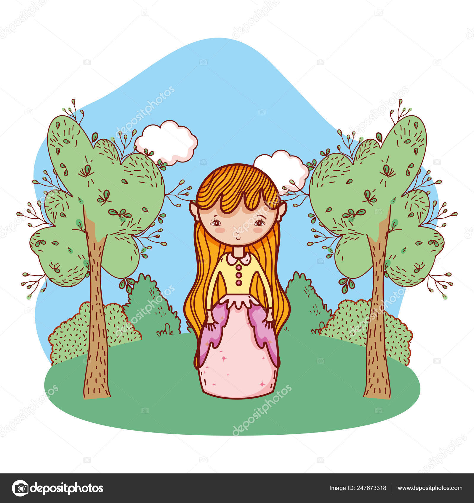 Cute magic cartoon Stock Vector Image by ©stockgiu #247673318