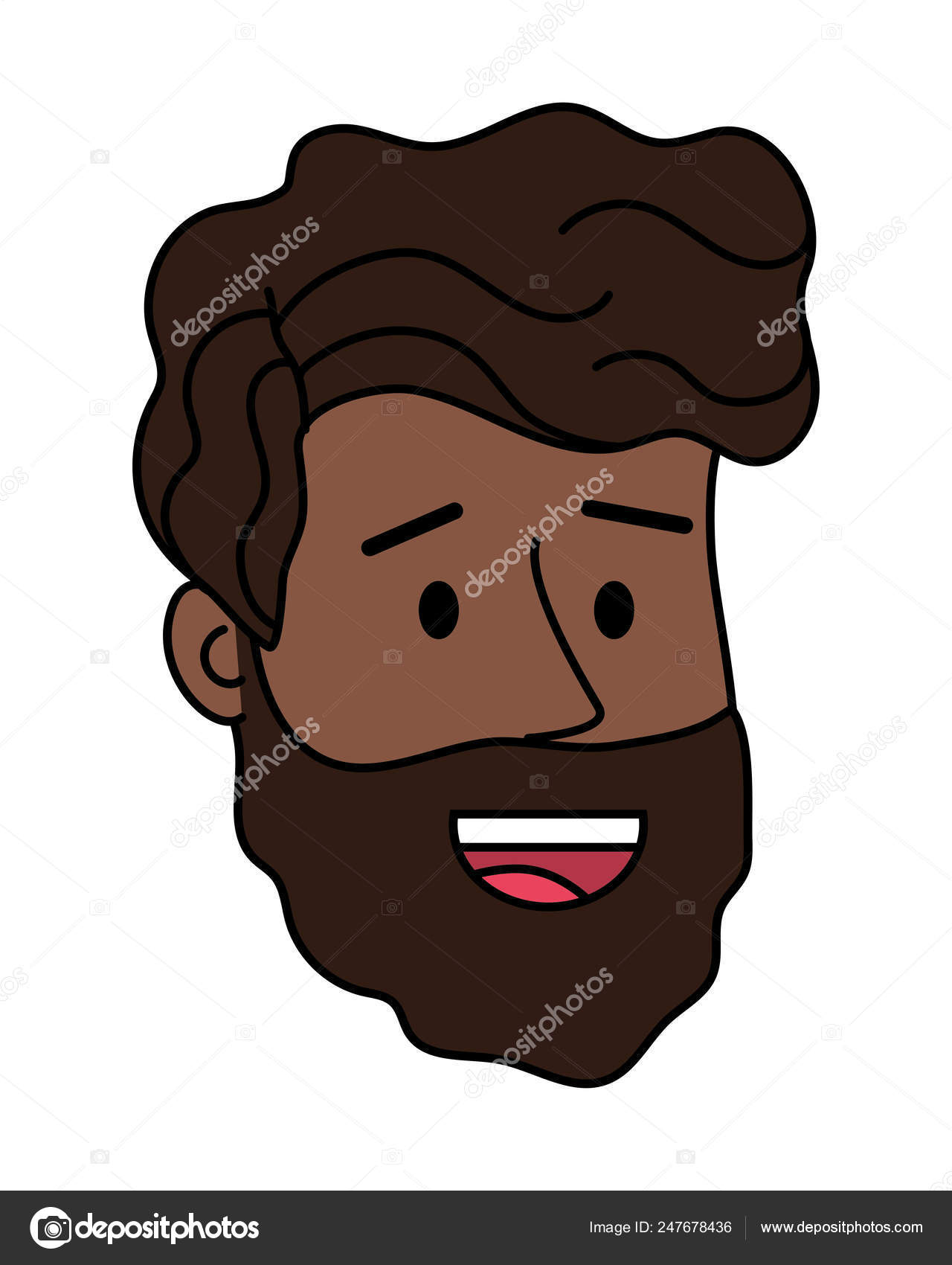 Young man face cartoon Stock Vector Image by ©stockgiu #247678436 Young man face cartoon Stock Vector Image by ©stockgiu #247678436