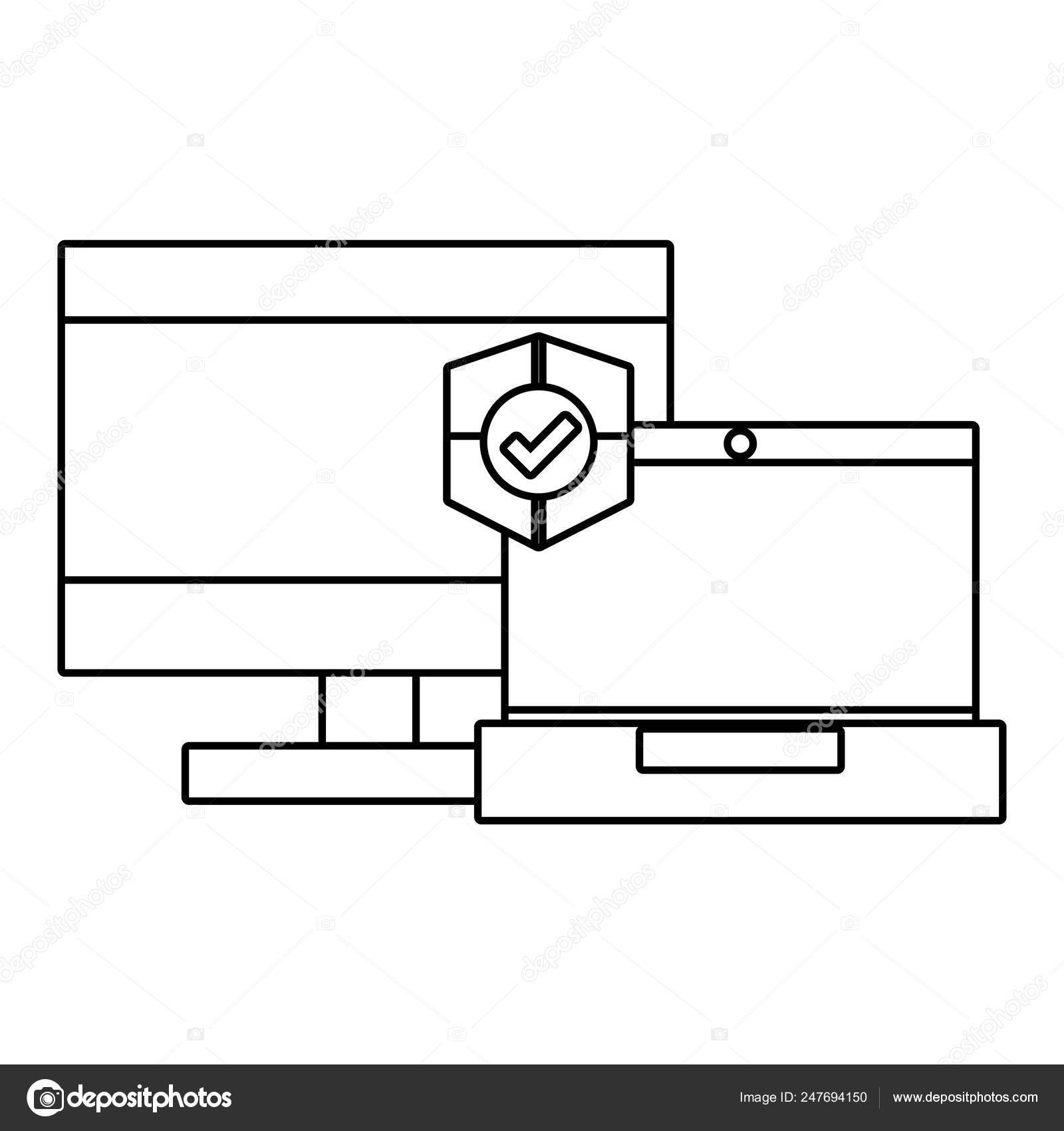 Tecnología informática dibujos animados Vector de stock #247694150 de ...