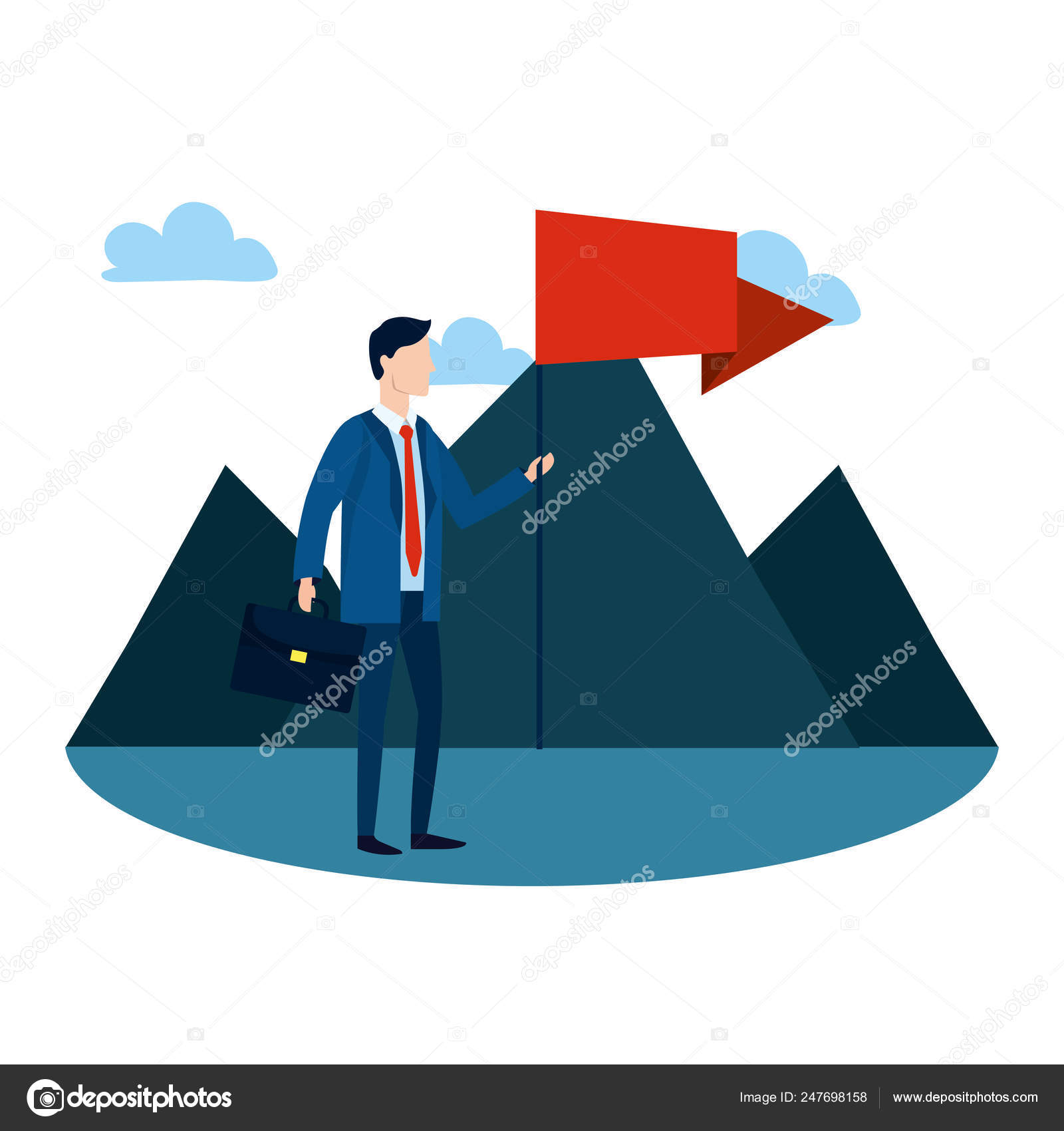 Successful businessman avatar cartoon Stock Vector Image by ©stockgiu ...