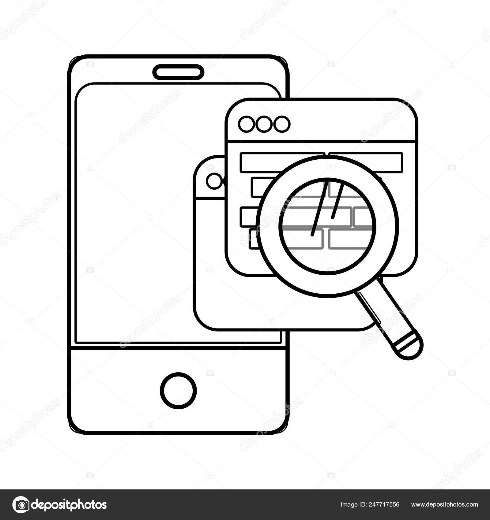 Technology computer window cartoon Stock Vector Image by ©stockgiu ...