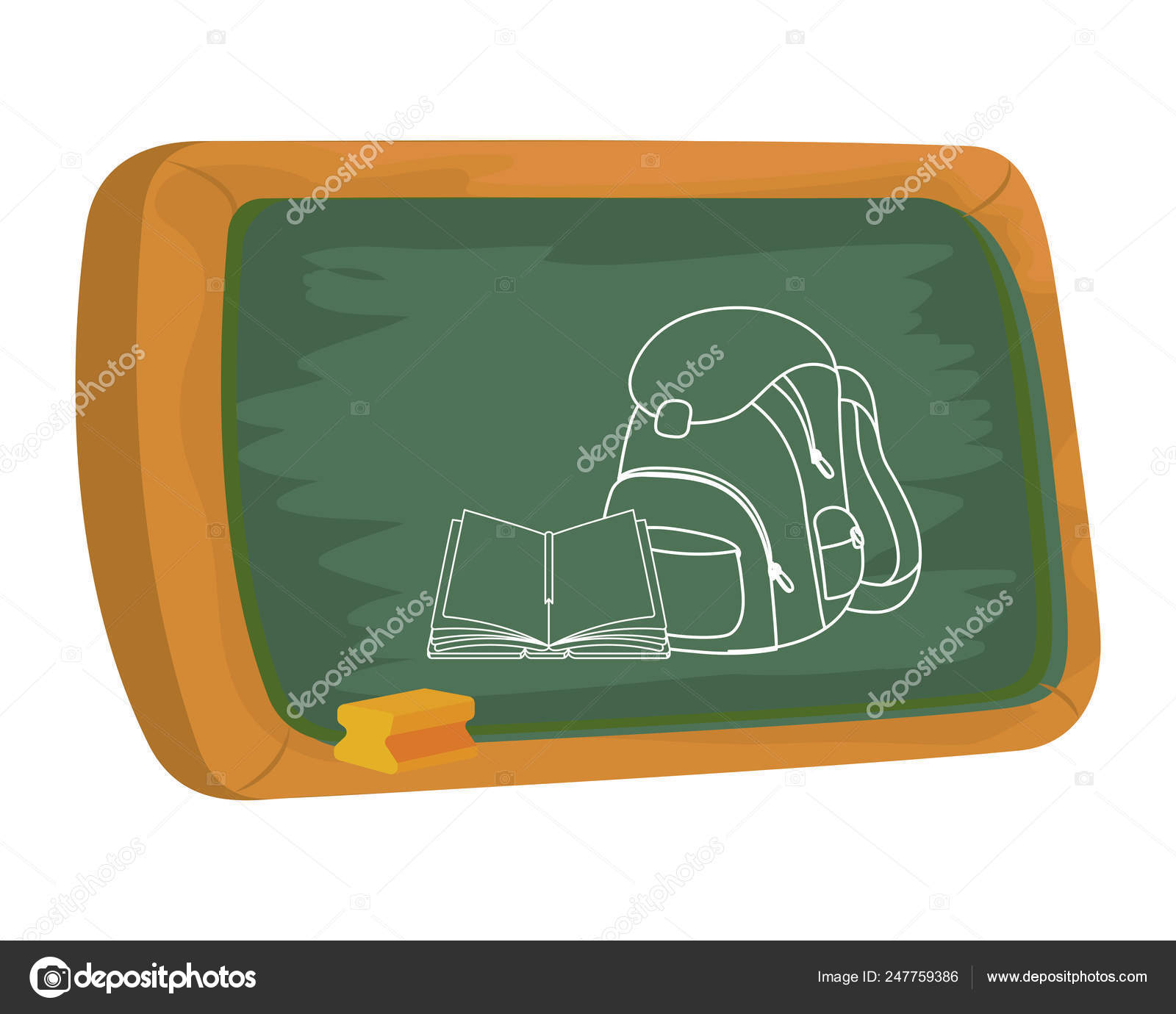 School board cartoon Stock Vector Image by ©stockgiu #247759386