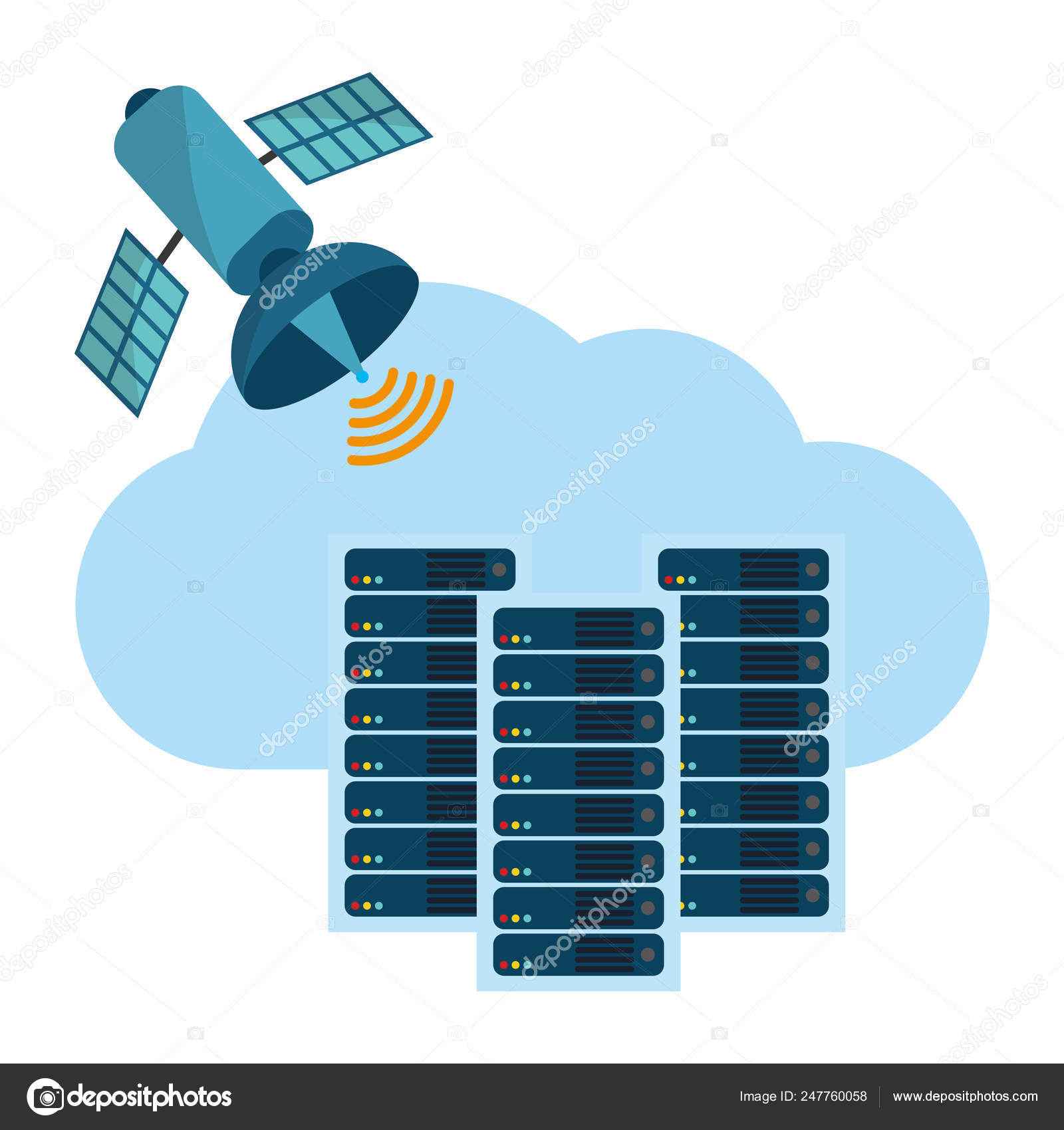 Technology computing cartoon Stock Vector Image by ©stockgiu #247760058