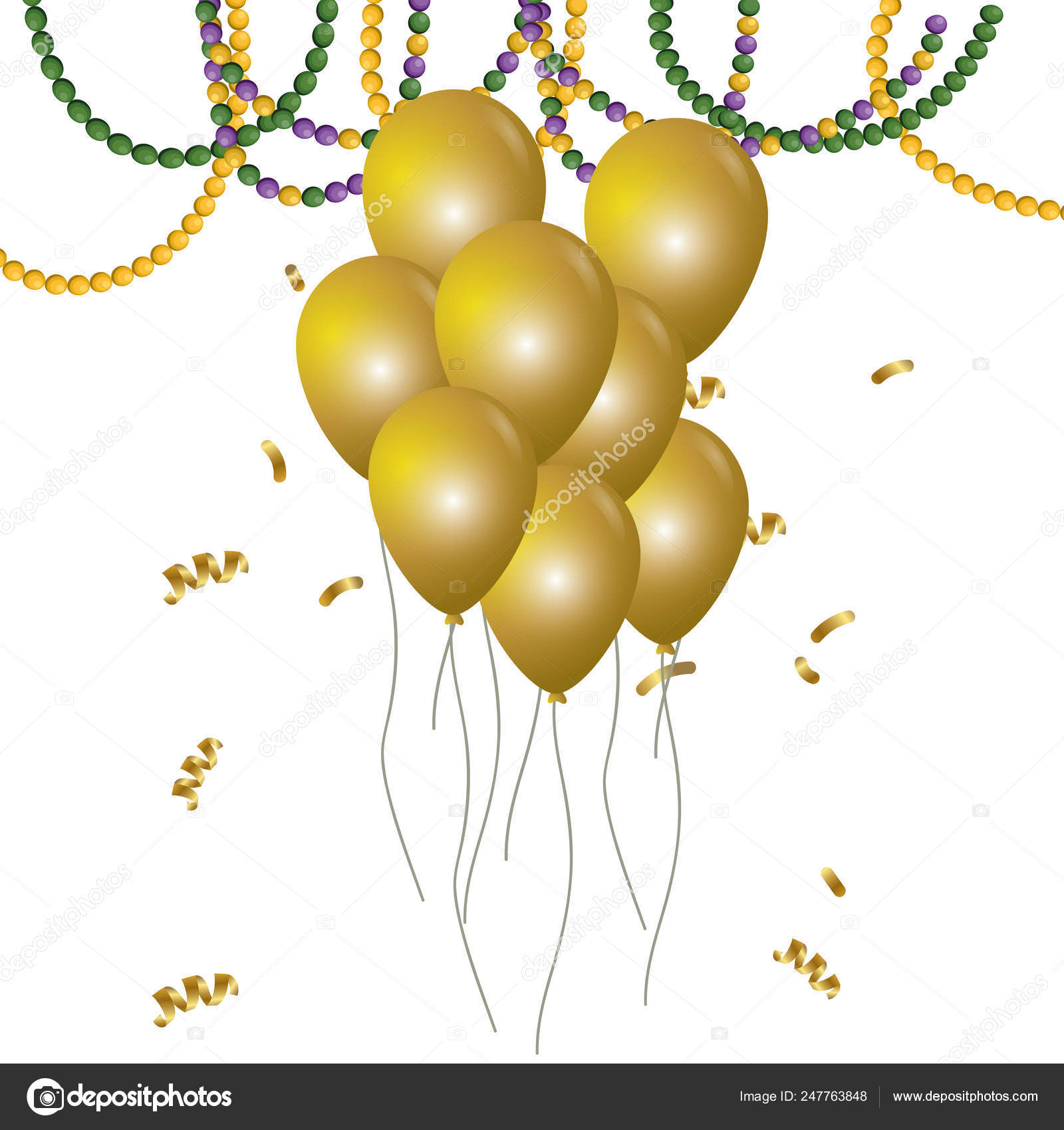 Party element cartoon Stock Vector Image by ©stockgiu #247763848