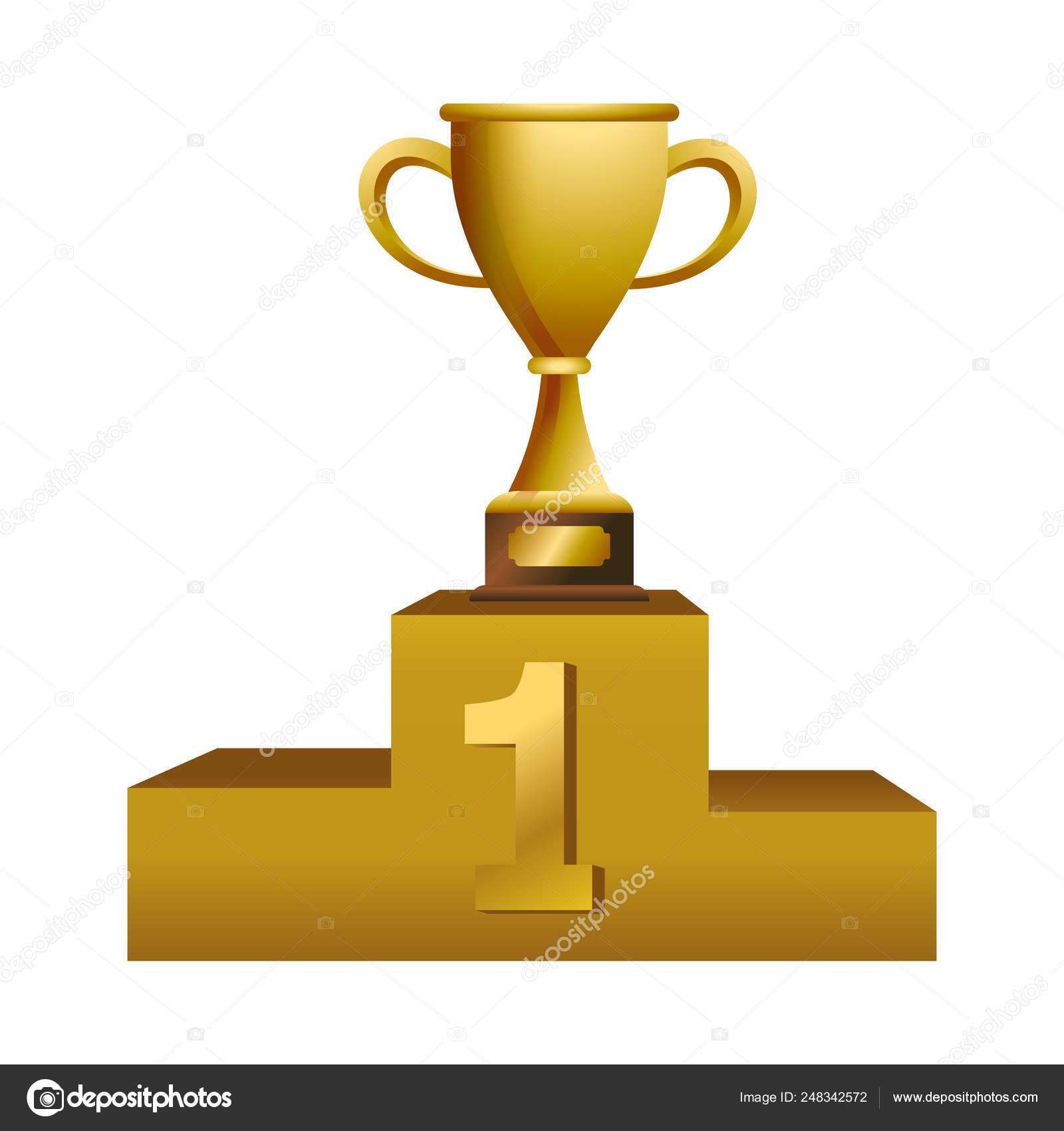 Trofeo De Primer Lugar Clipart Primer Lugar Copa De Trofeo,