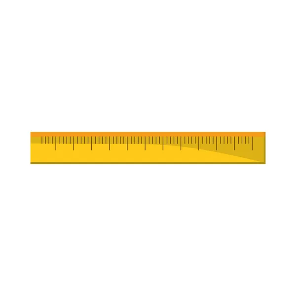 15 cm wood ruler icon, realistic style Stock Vector Image by ...